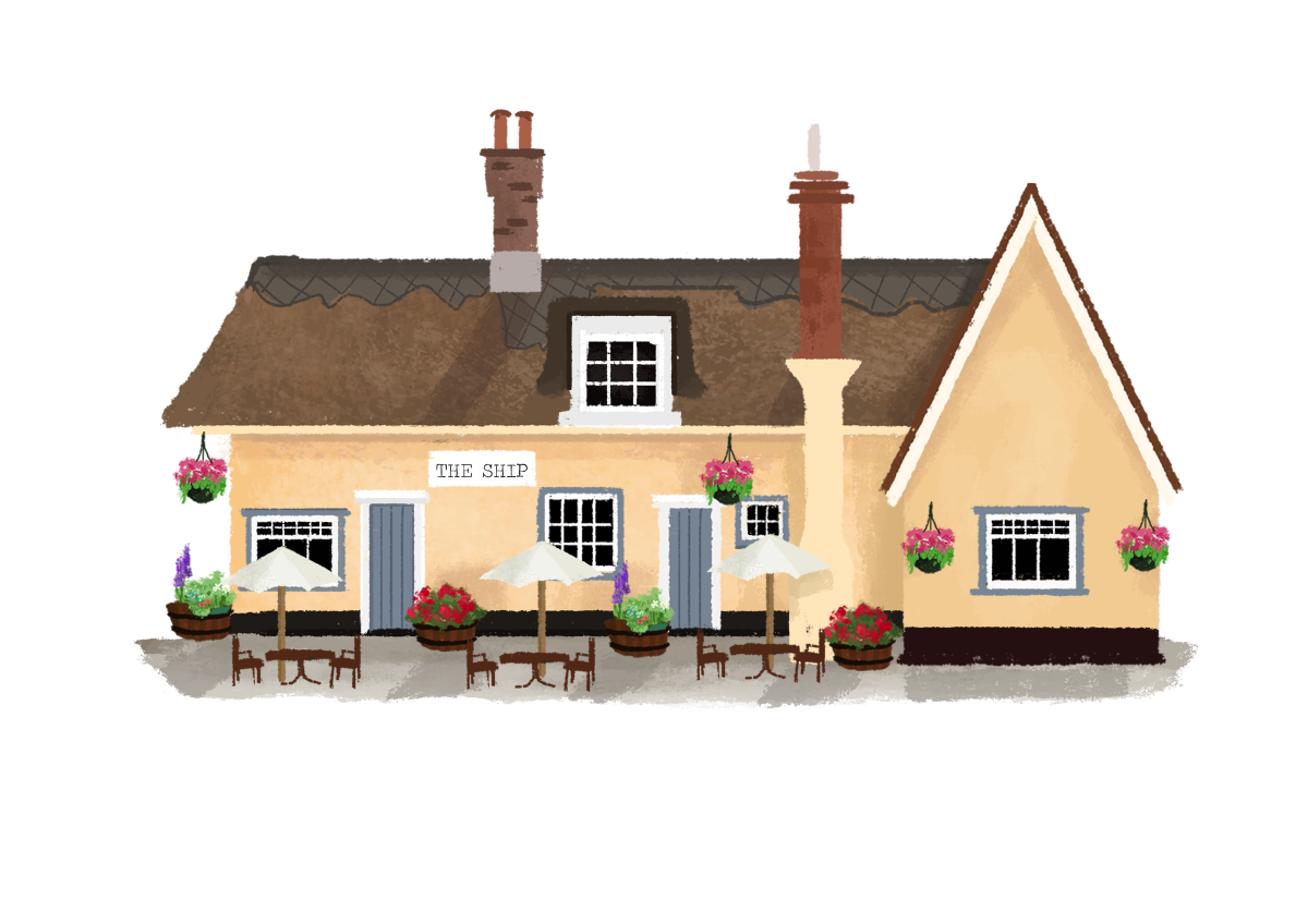 Maybush Inn – A beautiful waterfront pub at Waldringfield